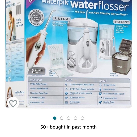 Waterpik | Bath & Body | Nwt Waterpik Waterflosser Ultra And Waterpik ...